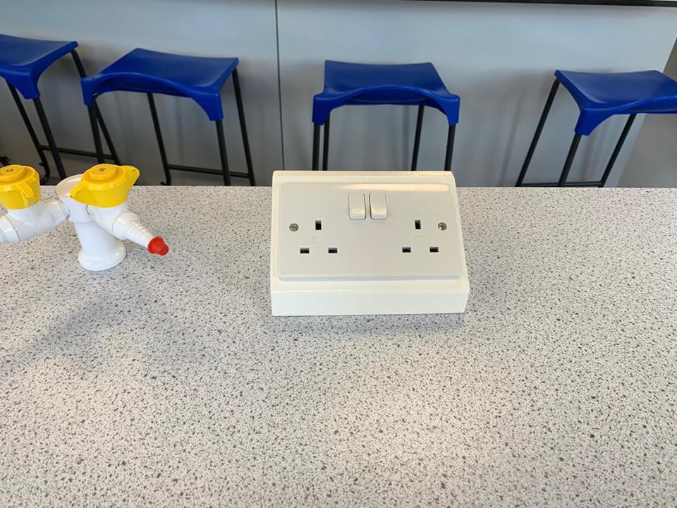 Science Classroom - Complete! - SJM Electrical Services Ltd